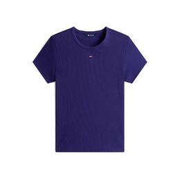 Tommy Jeans T-Shirt 'ESSENTIAL' Damen Gr&ouml;&szlig;e XS violettblau