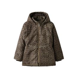 name it Between-Season Jacket 'NKFMaxi' girl Brown size 152