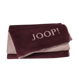 JOOP! Wohndecke JOOP! Uni-Doubleface Baumwollmischgewebe Ma&szlig;e (cm): B: 150 Bettwaren & Schlafzimmertextilien > Tagesdecken & &raquo; DeinBett