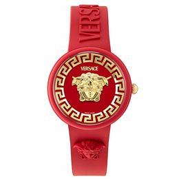 Versace Analog Watch 'Medusa Pop' female Red size One Size