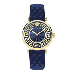 Versace Uhr Damen Gr&ouml;&szlig;e One Size blau / gold