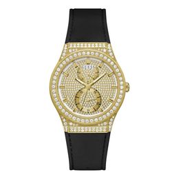 Guess Analog Watch female Gold size One Size