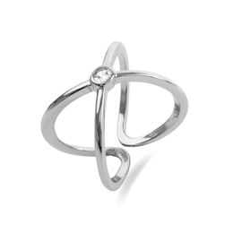 Luxenter Ring 'Rai' Damen Gr&ouml;&szlig;e 50/60 silber