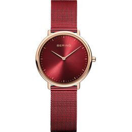 Bering Analog Watch female Red size One Size