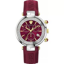 Versace Analog Watch 'Revive Chrono' female Red size One Size