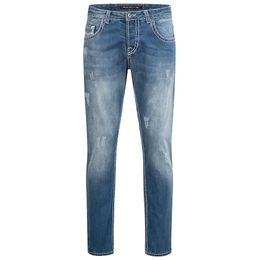 Rock Creek Jeans 'Straight-Cut' Herren Gr&ouml;&szlig;e 36 blau