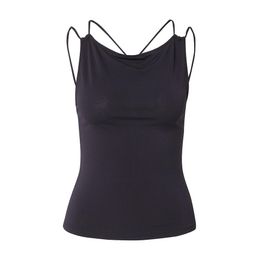 WEEKDAY Top 'Rylie' female Black size L