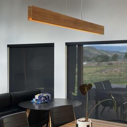 Elstead Lighting Clean Pendelleuchte, LED, QN-CLEAN-LED-LP-127-TEAK,