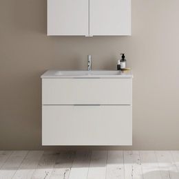 Burgbad Eqio Schrank mit Slim Keramik-Waschtisch, 2 Ausz&uuml;ge, SHBT082F2009C0001G0146,
