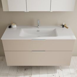 Burgbad Eqio Schrank mit Slim Keramik-Waschtisch, 2 Ausz&uuml;ge, SHBT122F6583C0001G0146,