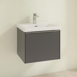 Villeroy & Boch Villeroy & Boch Subway 3.0 Schrank mit Waschtisch, 1 Auszug, 4A70F4RW+C57900VR,