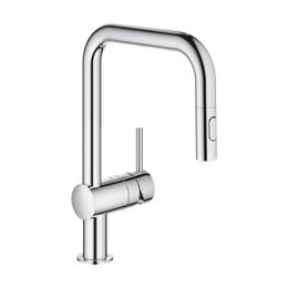 Grohe Minta K&uuml;chenarmatur, ausziehbar, schwenkbar, 32322002,
