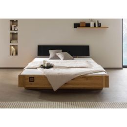 Bett Wildeiche 140x200x81 natur ge&ouml;lt/lackiert KITZB&Uuml;HEL #140