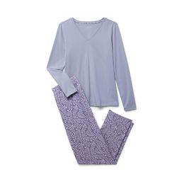 Tchibo - Pyjama - Damen - Gr. S - lila