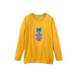 Tchibo - Langarmshirt - M&auml;dchen - Gr. 98/104 - gelb