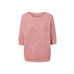Tchibo - Sommerlicher Strickpullover aus B&auml;ndchengarn - Damen - Gr. S - koralle