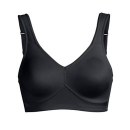 Speidel sheego Gro&szlig;e Gr&ouml;&szlig;en Komfort-BH ohne B&uuml;gel 2-lagigen Cups, schwarz, Gr&ouml;&szlig;e 90C - Damen