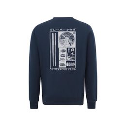 Oldskull Sweatshirt 'Asian Flavour Club Umami' male Blue size XXL