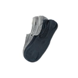 Tchibo - 2 Paar Sport-F&uuml;&szlig;linge - Unisex - Gr. 43-46 - dunkelblau