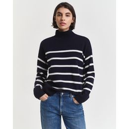 Gant Pullover Damen Gr&ouml;&szlig;e S marine / wei&szlig;