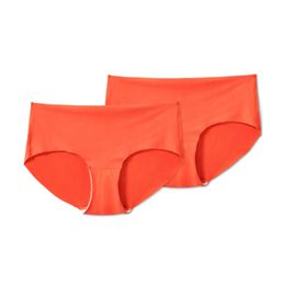 Tchibo - 2 Magic-Cut-Pantys - Damen - Gr. S - orange