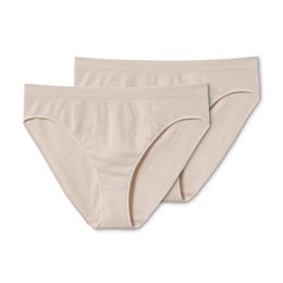 Tchibo - 2 Seamless-Slips - Damen - Gr. M - creme