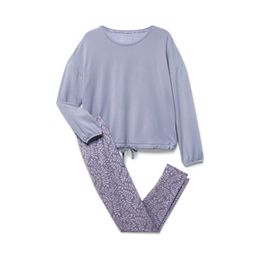 Tchibo - Leggings-Pyjama - Damen - Gr. M - lila