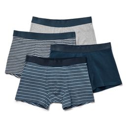 Tchibo - 4 Slipboxer - Herren - Gr. Xl/7 - dunkelblau/gestreift