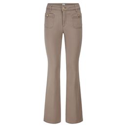 Peter Hahn Brax - Bootcut-Jeans, beige, Gr. 23 - Lyocell