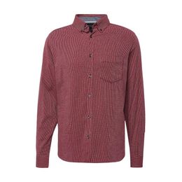 s.Oliver RED LABEL Hemd Herren Gr&ouml;&szlig;e L bordeaux / wei&szlig;