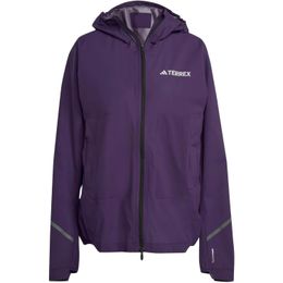 Adidas XPERIOR Laufjacke Damen - Gr&ouml;&szlig;e L - lila