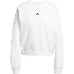 Adidas W SL FC SWT Sweatshirt Damen - Gr&ouml;&szlig;e L - wei&szlig;