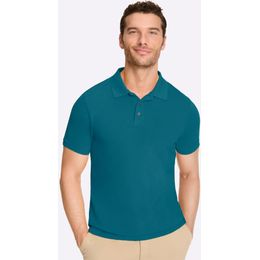 Poloshirt Catamaran "Kurzarm-Poloshirt", Damen, Gr. 52/54, aquapetrol, 100% Baumwolle, unifarben, Shirts Poloshirt