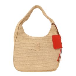 Tommy Hilfiger Shopper Damen Gr&ouml;&szlig;e One Size beige / rot