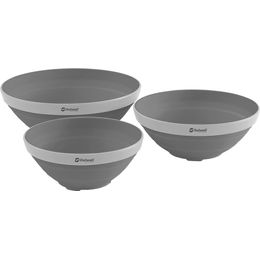Outwell Collaps Bowl faltbare Schüsseln 3er-Set grey mist - Schüsseln & Schalen