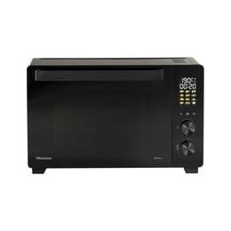 HISENSE Miniofen HOM30AF , Mini-Backofen schwarz, 1.800 Watt, 30 Liter