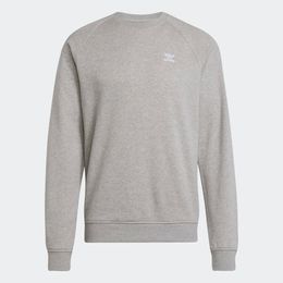 adidas originals Sweatshirt 'Trefoil Essentials' Herren Gr&ouml;&szlig;e XL grau / wei&szlig;