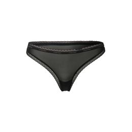 Calvin Klein Underwear String Damen Gr&ouml;&szlig;e L hellgrau / schwarz