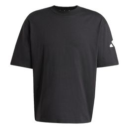 adidas Sportswear Funktionsshirt 'Essentials' Herren Gr&ouml;&szlig;e XXXL schwarz / wei&szlig;