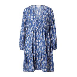 Molly Bracken Kleid Damen Gr&ouml;&szlig;e 36 creme / blau / schwarz Sommerkleid