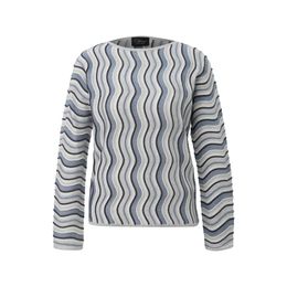 s.Oliver BLACK LABEL Pullover Damen Gr&ouml;&szlig;e XXL navy / royalblau / grau / hellgrau