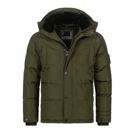 Alessandro Salvarini Winter Jacket male Green size XXXL