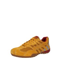 Geox Sneakers 'Snake Original' male size 44 Saffron / Grey / Dark red