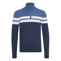 Blend Pullover 'Naresh' Herren Gr&ouml;&szlig;e XXL blau / wei&szlig;