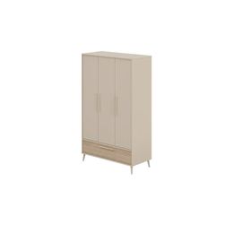 Paidi Kleiderschrank Eefje beige Ma&szlig;e (cm): B: 123,5 H: 203,5 T: 57.1 &raquo; M&ouml;bel Kraft