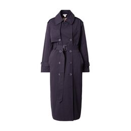 Topshop Between-Seasons Coat female Blue size S