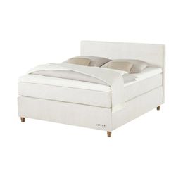 Jette Home Boxspringbett Jette Flex - creme - Materialmix - 205 cm - 120,5 cm - M&ouml;bel Kraft