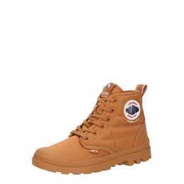 Palladium Schn&uuml;rboots 'PAMPA' Herren Gr&ouml;&szlig;e 38 navy / cognac / wei&szlig; Winterschuhe