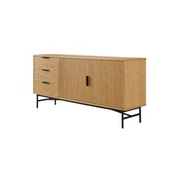 M&ouml;bel Kraft Sideboard holzfarben Ma&szlig;e (cm): B: 160 H: 75 &raquo; M&ouml;bel Kraft