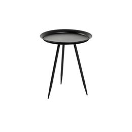 Beistelltisch Harsum schwarz Ma&szlig;e (cm): H: 54 &Oslash;: 44 Tische > Beistelltische > Beistelltische mit Metalltischplatte &raquo; Sofa DE
